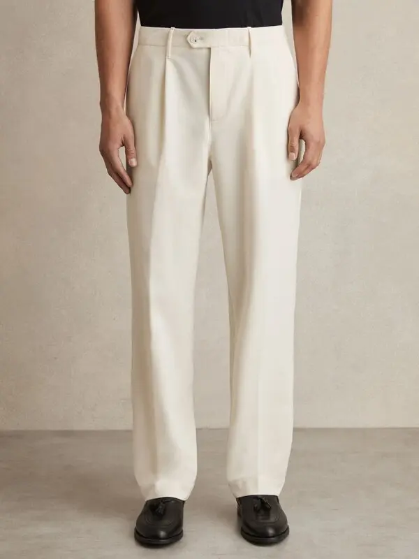 REISS Garnet Straight-leg Trousers