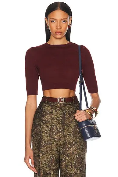 Saint Laurent Cropped Top