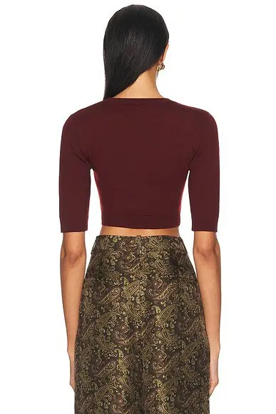 Saint Laurent Cropped Top