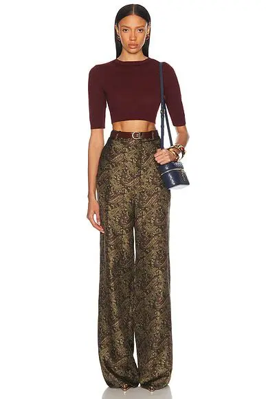 Saint Laurent Cropped Top