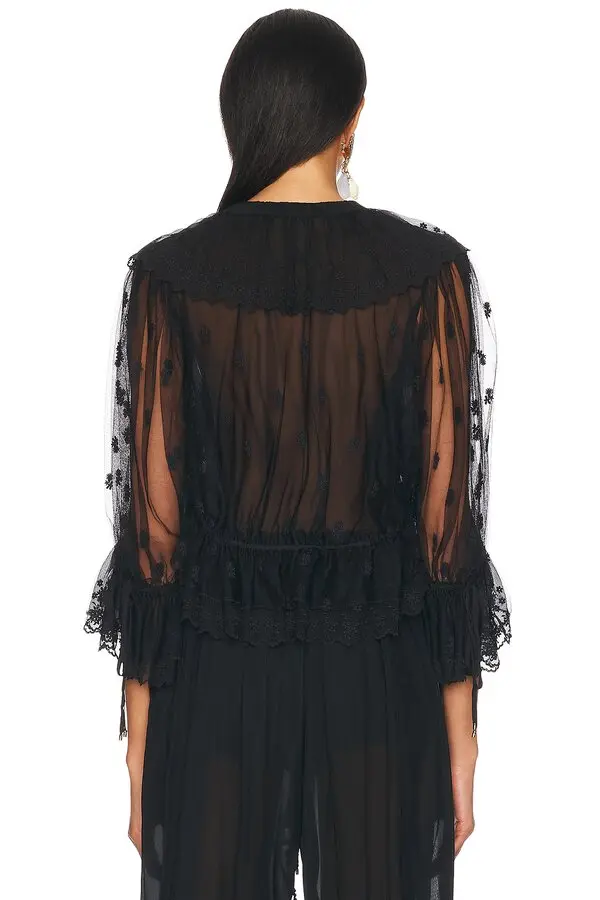 Chloé Embroidered Blouse
