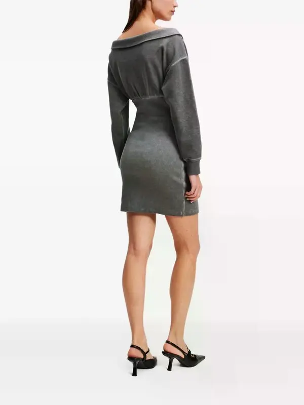Karl Lagerfeld Off-shoulder Mini Dress