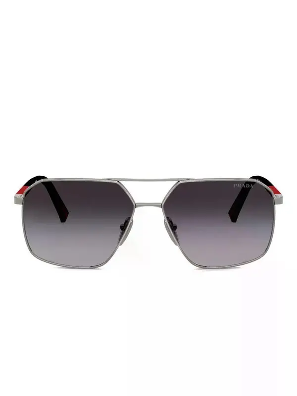Prada Pilot-frame Sunglasses - Grey