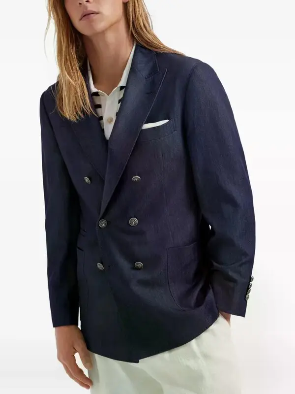 Brunello Cucinelli Deconstructed Blazer