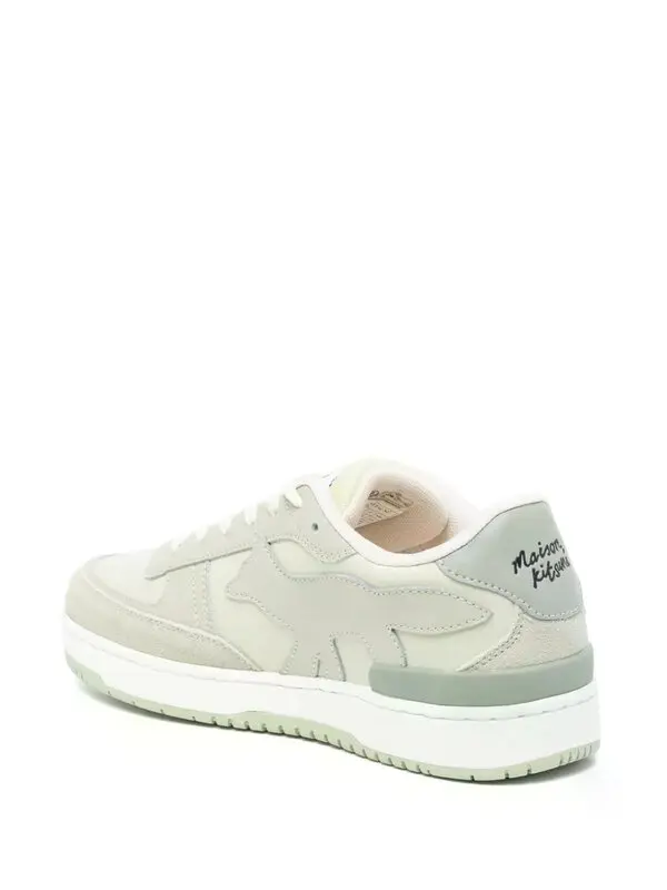 Maison Kitsuné Chiru Lace-up Trainers - Green