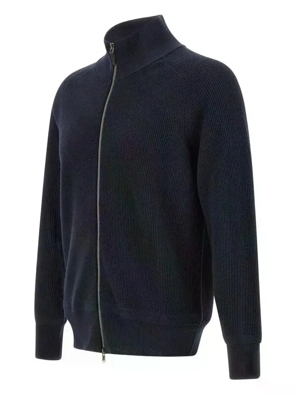 KANGRA Zip-up High Neck Sweater
