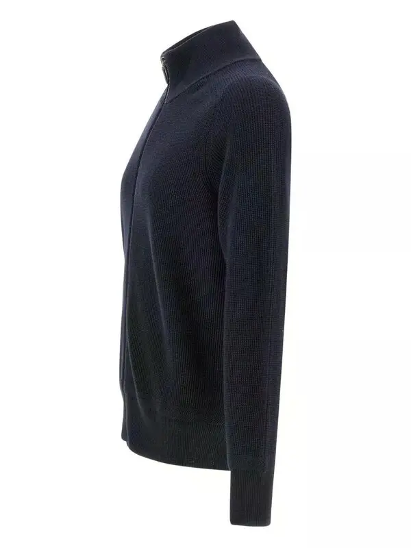 KANGRA Zip-up High Neck Sweater