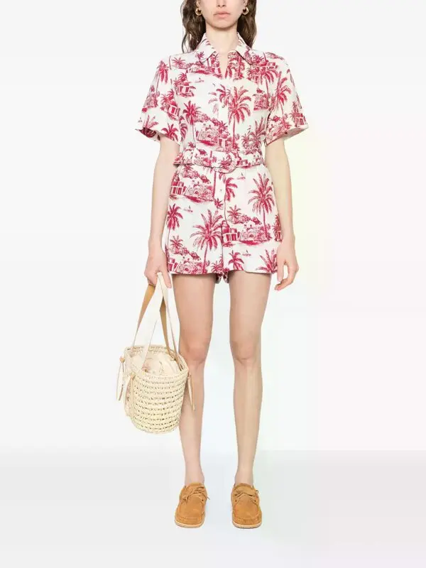 MC2 SAINT BARTH Printed Playsuit