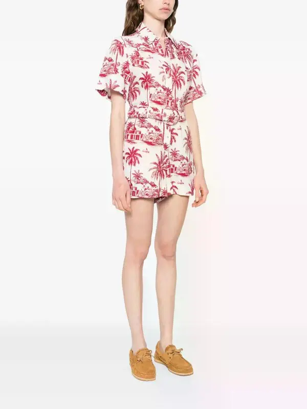 MC2 SAINT BARTH Printed Playsuit