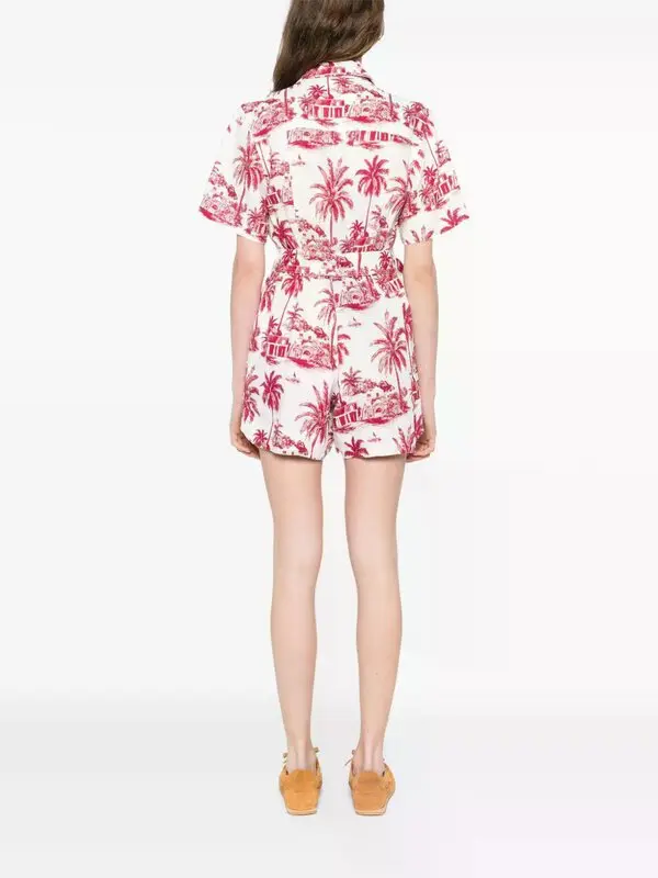 MC2 SAINT BARTH Printed Playsuit