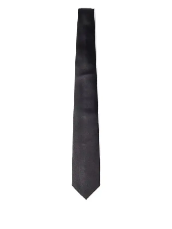 FRANZESE COLLECTION Silk Neck Tie - Black