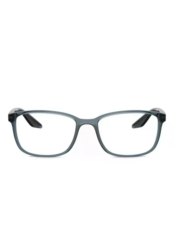 Prada Rectangle-frame Glasses - Blue