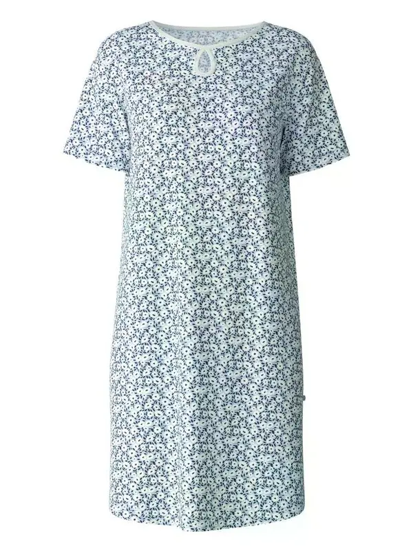 CALIDA Floral-print Nightdress - Blue