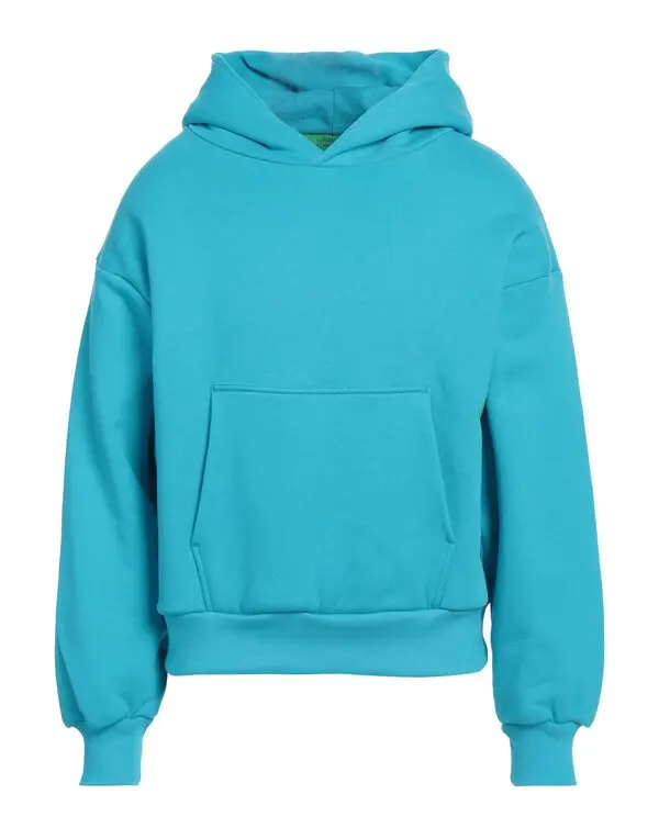 GARMENT WORKSHOP Cotton Embroidered Logo Sweatshirt - Blue