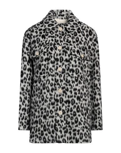 Isabel Marant Étoile Virgin Wool Leopard-print Coat - Black