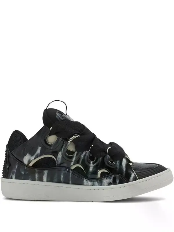 LANVIN Curb Sneakers - Black