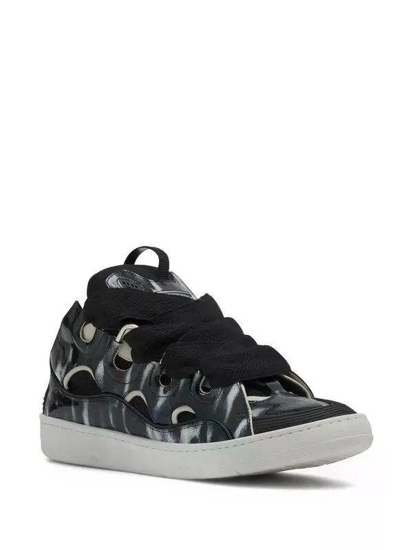 LANVIN Curb Sneakers - Black