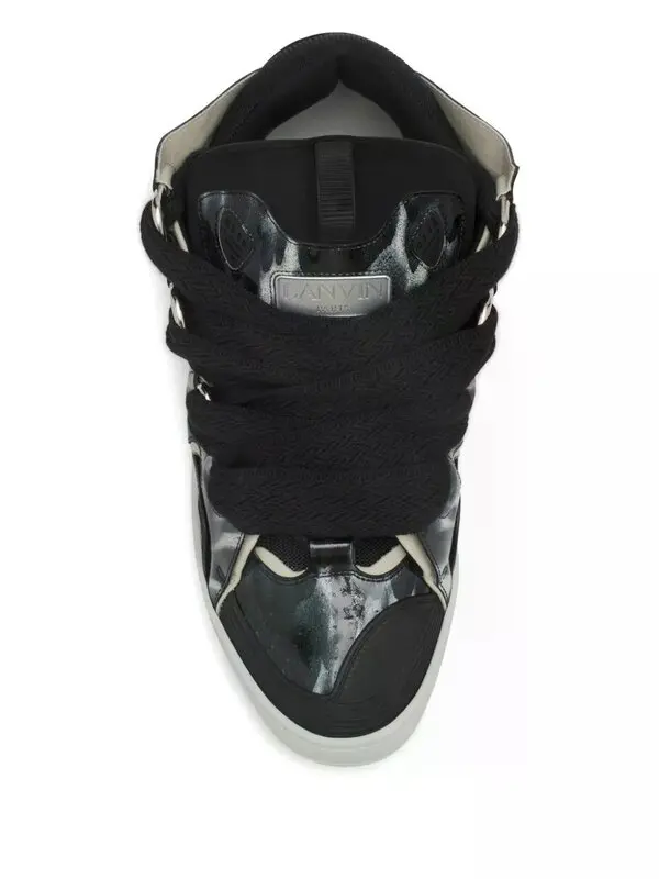 LANVIN Curb Sneakers - Black