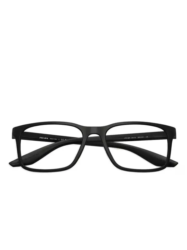Prada Rectangle-frame Glasses - Black
