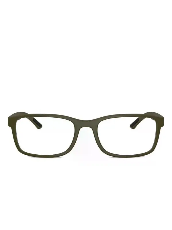 Prada Rectangle-frame Eyeglasses - Green