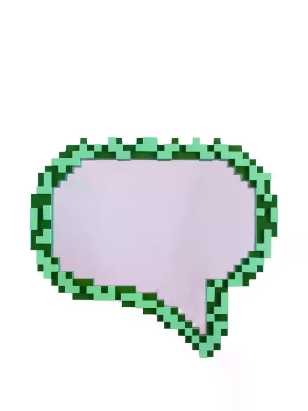 SELETTI Message-shaped Pixelated Mirror