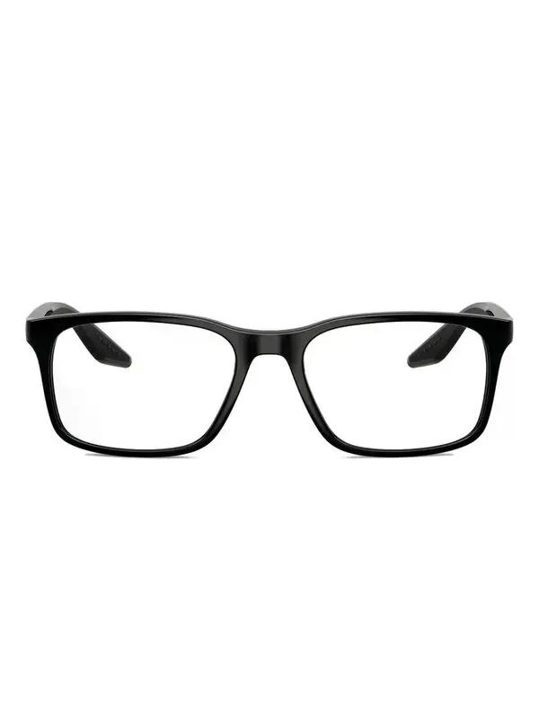Prada Rectangle-frame Glasses - Black