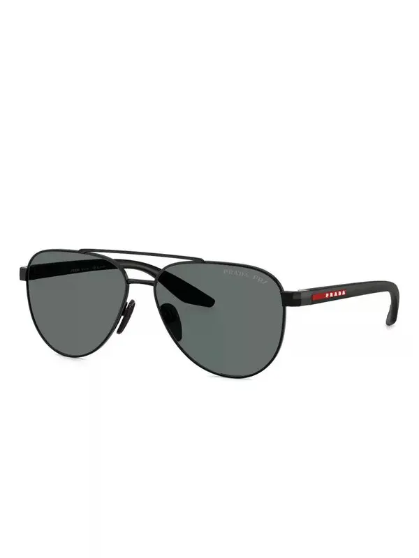 Prada Pilot-frame Sunglasses - Black