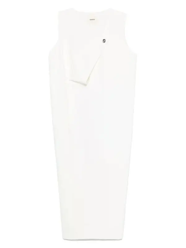 Khaite Crispin Dress - White