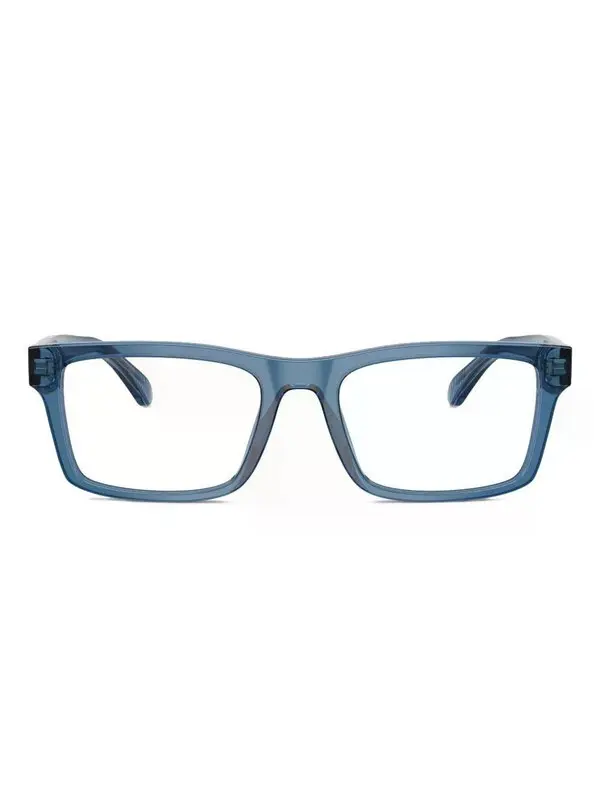 Emporio Armani Square-frame Eyeglasses - Blue