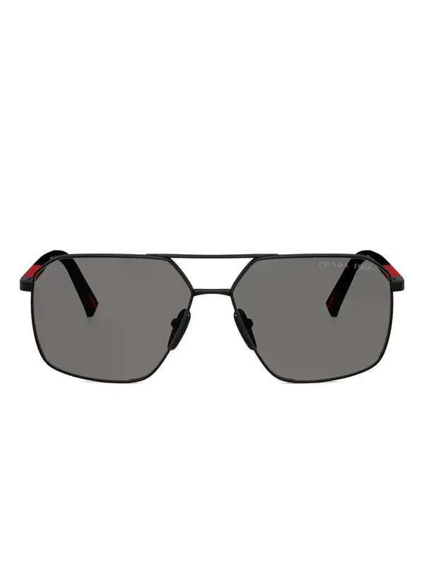 Prada Pilot-frame Sunglasses - Black