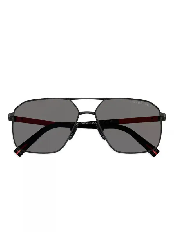 Prada Pilot-frame Sunglasses - Black