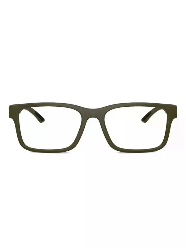 Prada Rectangle-frame Glasses - Green