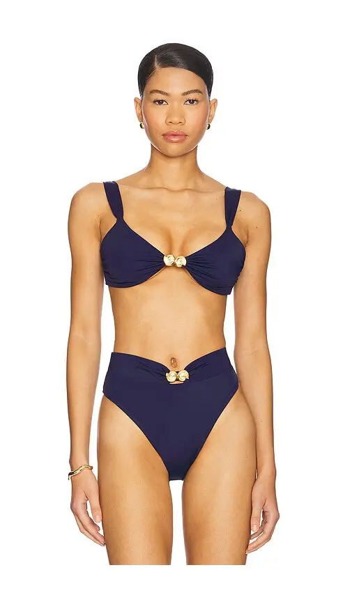 AWAY THAT DAY Isola Bella Bikini Top - Ocean