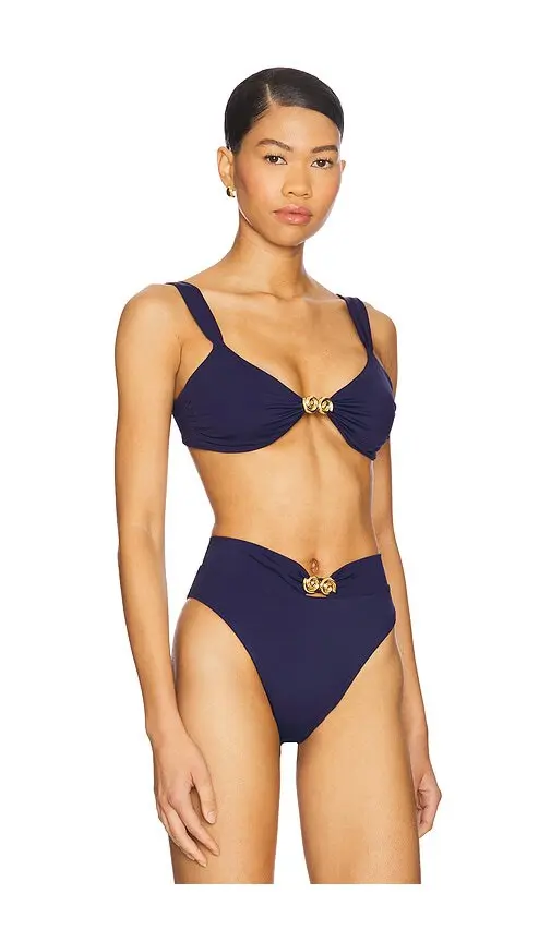 AWAY THAT DAY Isola Bella Bikini Top - Ocean
