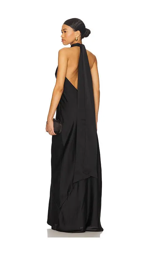 Show Me Your Mumu Lisa Maxi Dress - Black | Editorialist