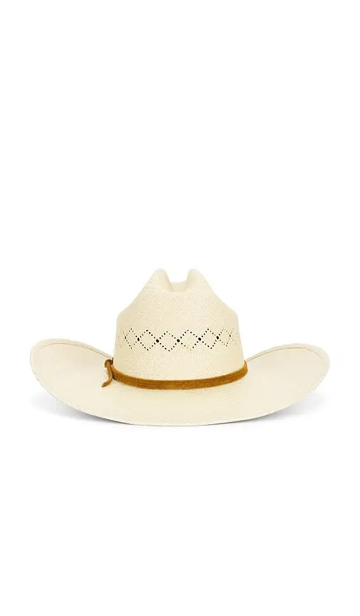 Brixton Laredo Panama Straw Cowboy Hat