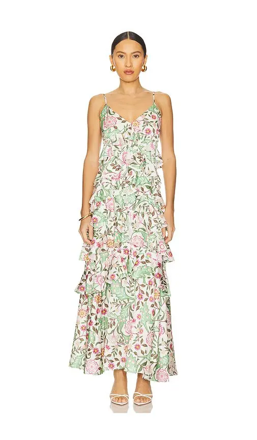 ELLIATT Maysa Tiered Ruffled Maxi Dress