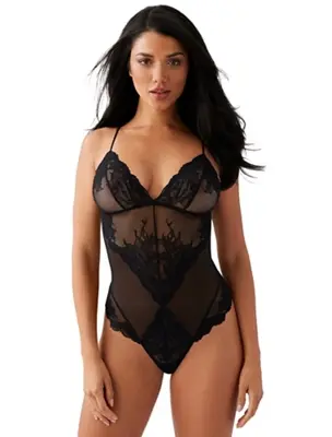 Wacoal Vivid Attraction Bodysuit - Black