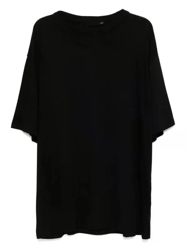 MARINA YEE Double-collar T-shirt - Black