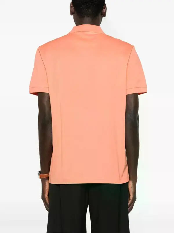 BOSS Half-zip Polo Shirt - Orange