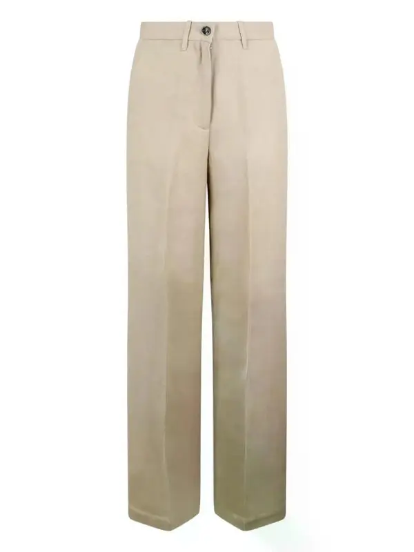 NINE:INTHE:MORNING Pressed-crease Trousers - Brown