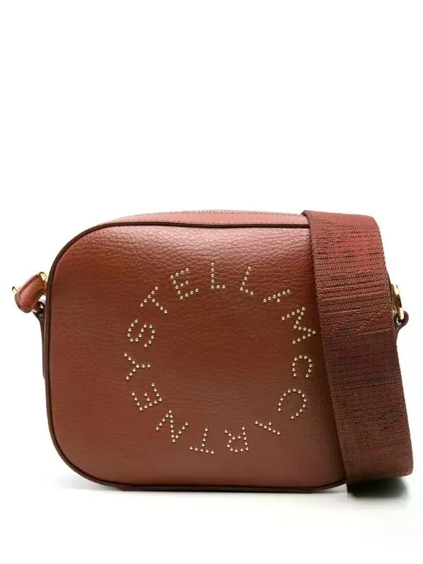Stella McCartney Logo Crossbody Bag - Brown