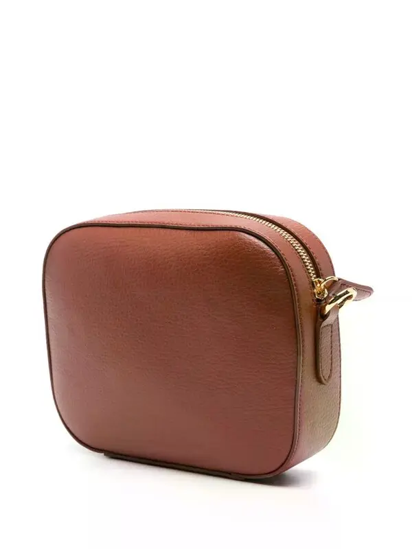 Stella McCartney Logo Crossbody Bag - Brown