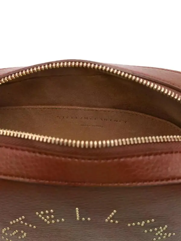 Stella McCartney Logo Crossbody Bag - Brown