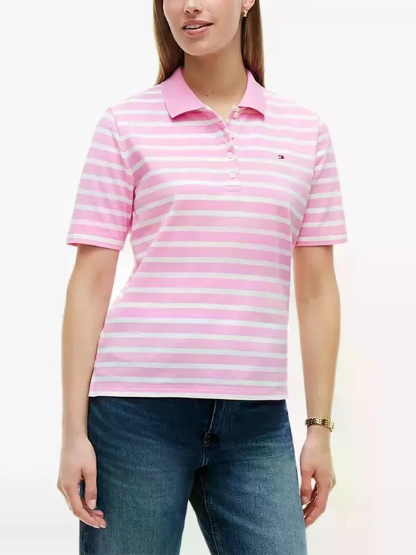 Tommy Hilfiger 1985 Polo Top - Pink