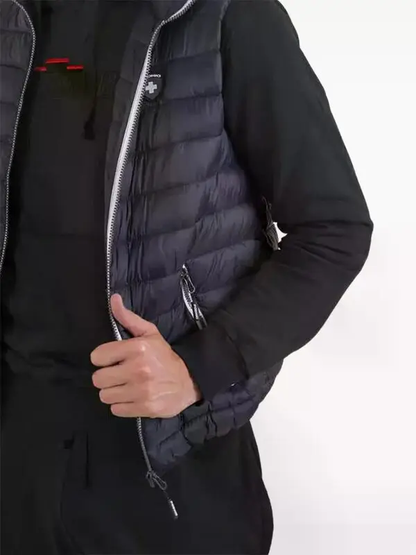 PODHIO Logo-patch Padded Gilet
