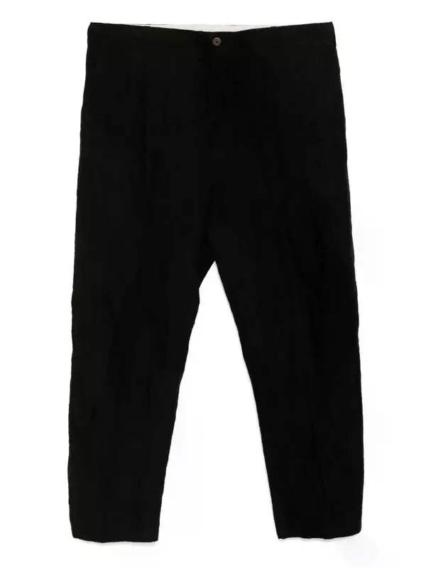 FORME D'EXPRESSION Tapered Trousers - Black