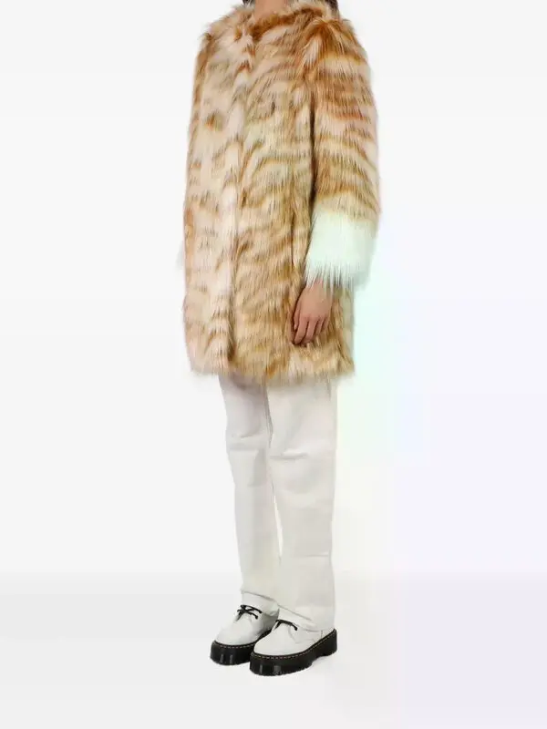 ALABAMA MUSE Faux Fur Overcoat