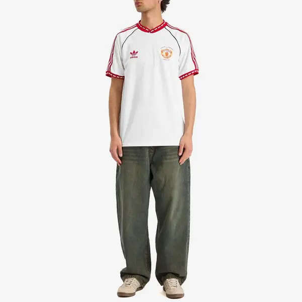 Adidas Mufc A 91 Jersey - White | Editorialist