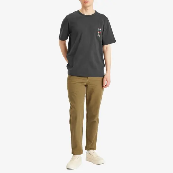 Folk People T-shirt - Soft Black
